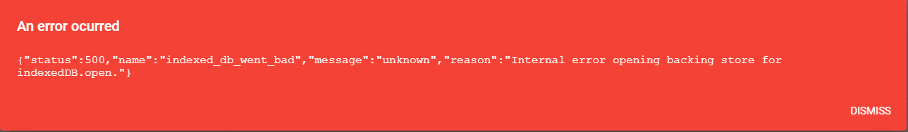 Error opening IndexDb.Open · Issue #376 · advanced-rest-client/arc-electron · GitHub