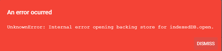Error opening IndexDb.Open · Issue #376 · advanced-rest-client/arc-electron · GitHub