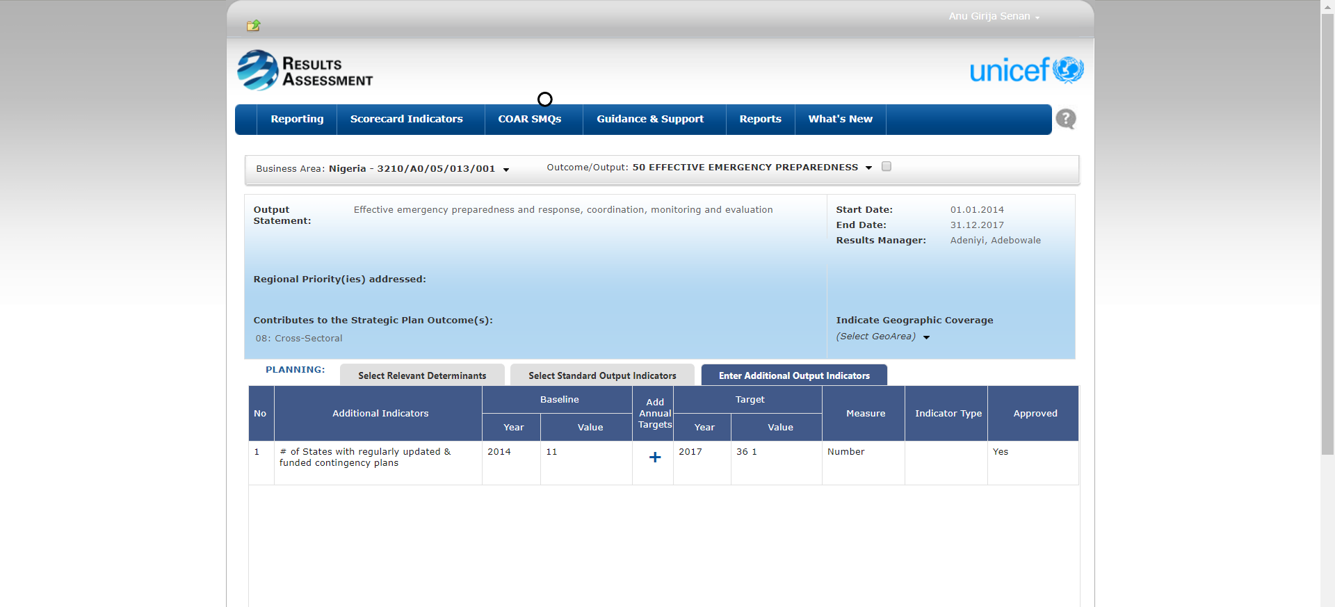 CP Indicators list is not complete · Issue #451 · unicef/etools-issues · GitHub