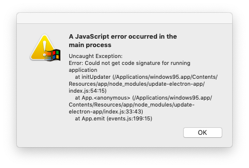 Javascript Startup Error on Mac Release · Issue #135 · felixrieseberg ...