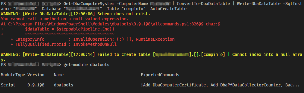 Write-DBADataTable regression: no longer defaults the schema to dbo · Issue #3238 · dataplat ...
