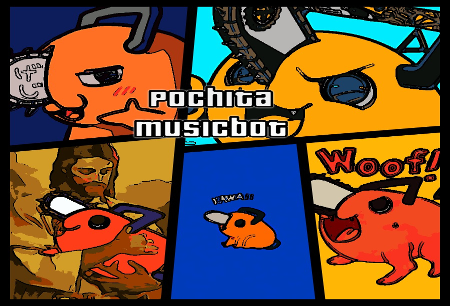 GitHub - gdivakov/pochita-musicbot: discord musicbot for gigachads