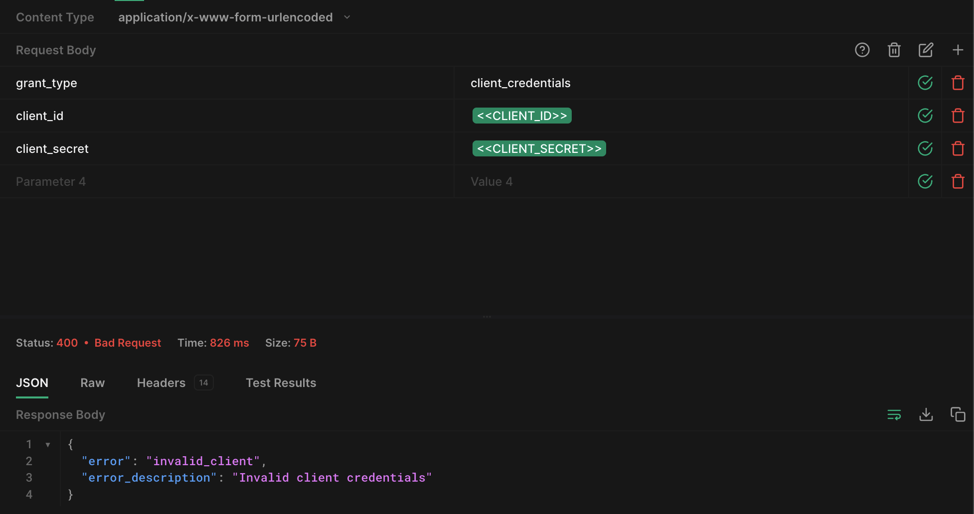 Request body with content type [x-www-form-urlencoded] doesn't read variables as values · Issue ...
