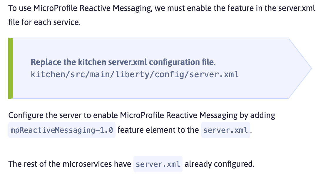 Peer Review #2: Win · Issue #53 · OpenLiberty/guide-microprofile-reactive-messaging · GitHub