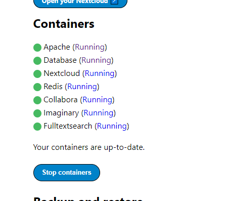 Not work ssl sert when the value is used NEXTCLOUD_DATADIR · nextcloud all-in-one · Discussion ...