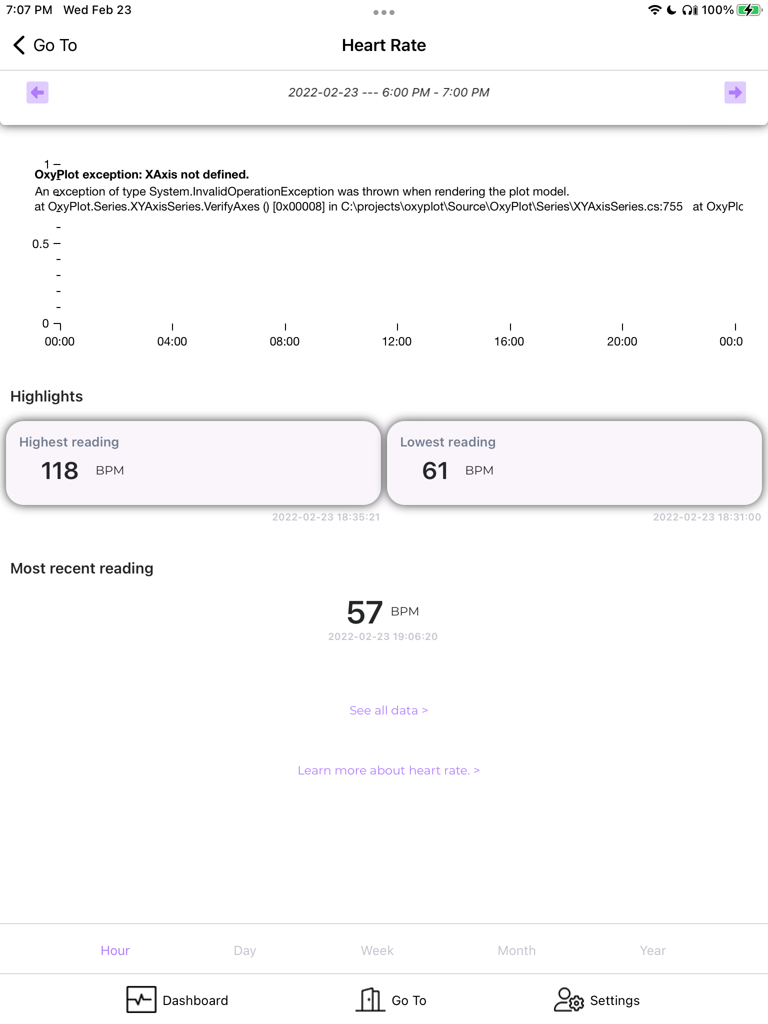 Xamarinios Xaxis Not Defined Error Thrown Only On Ios When Model Is Refreshed · Issue 1858