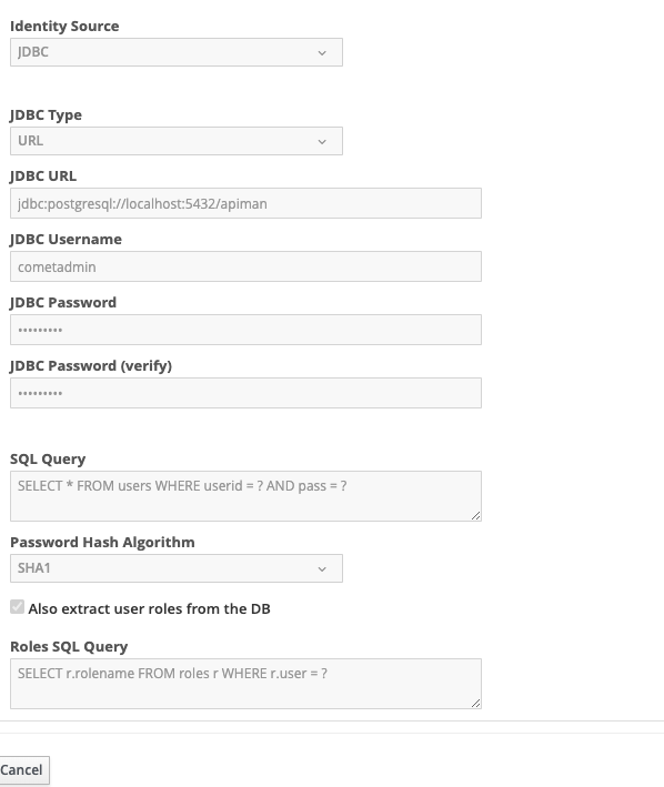 Basic Authentication with jdbc endpoint · Issue #880 · apiman/apiman · GitHub