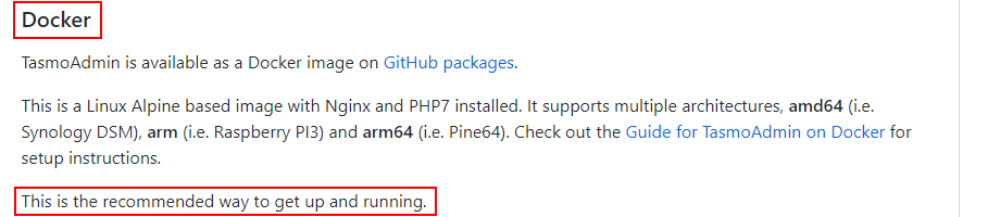 Tasmoadmin 1.8.0 not running after update (Docker on Raspberry Pi 3) · Issue #488 · TasmoAdmin ...