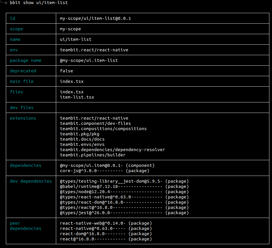Failed task 1: "teambit.preview/preview:GeneratePreview" of env "teambit.react/react-native ...