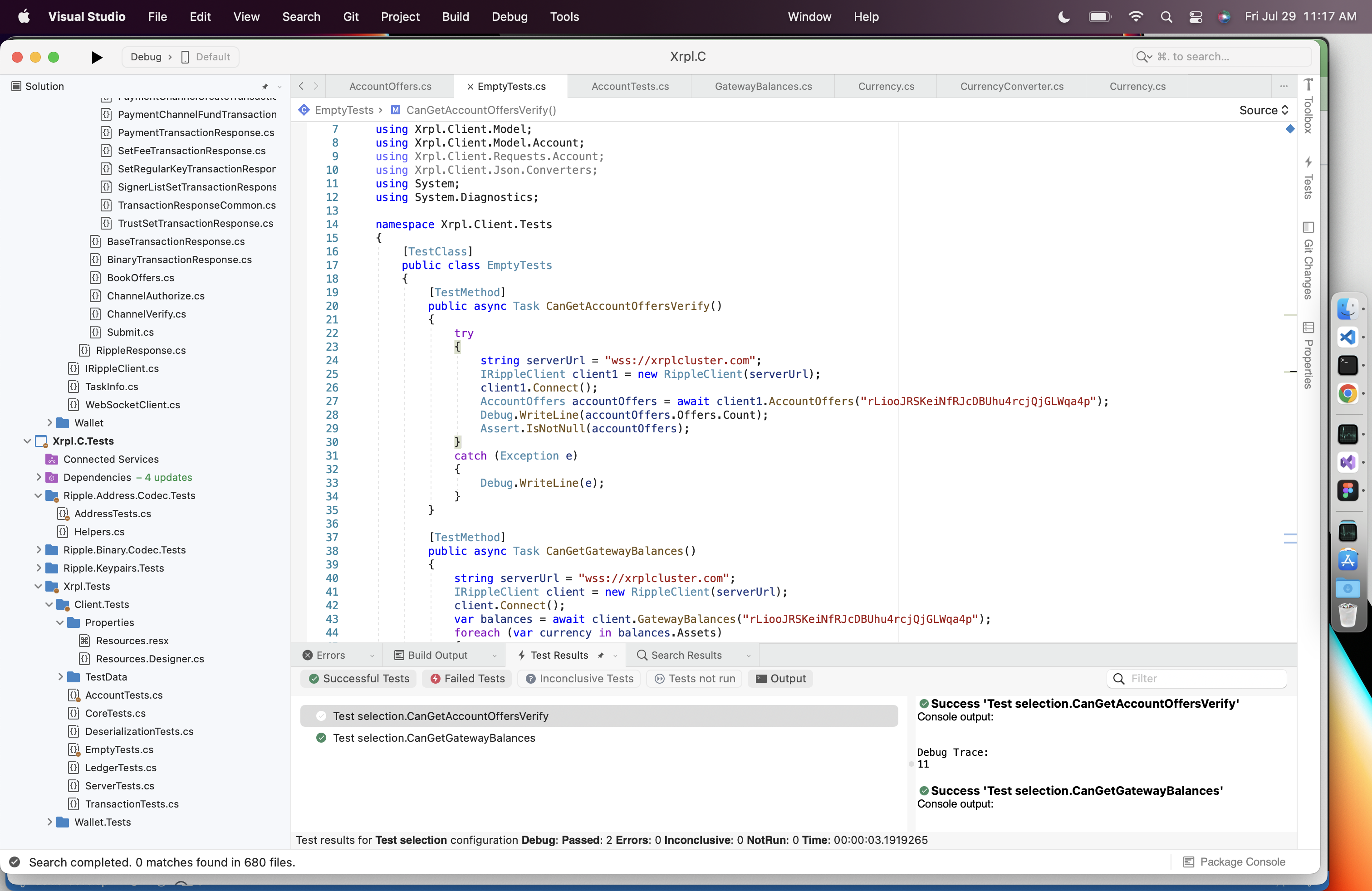 Offers error · Issue #11 · Transia-RnD/XrplCSharp · GitHub