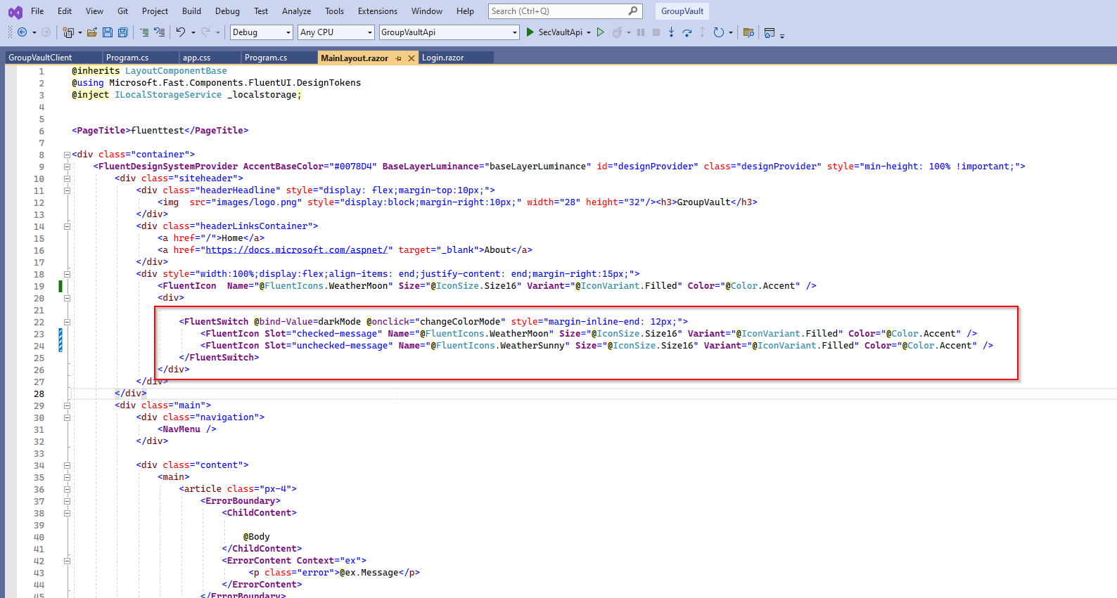 fix: [ConfigurationGenerator not found] in [program.cs] · Issue #625 · microsoft/fluentui-blazor ...