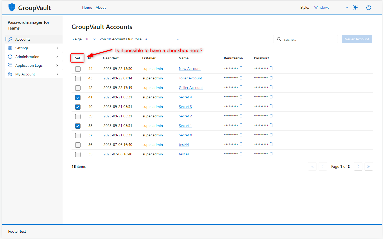 Checkbox Instead Of Title In Datagrid · Microsoft Fluentui Blazor · Discussion 770 · Github
