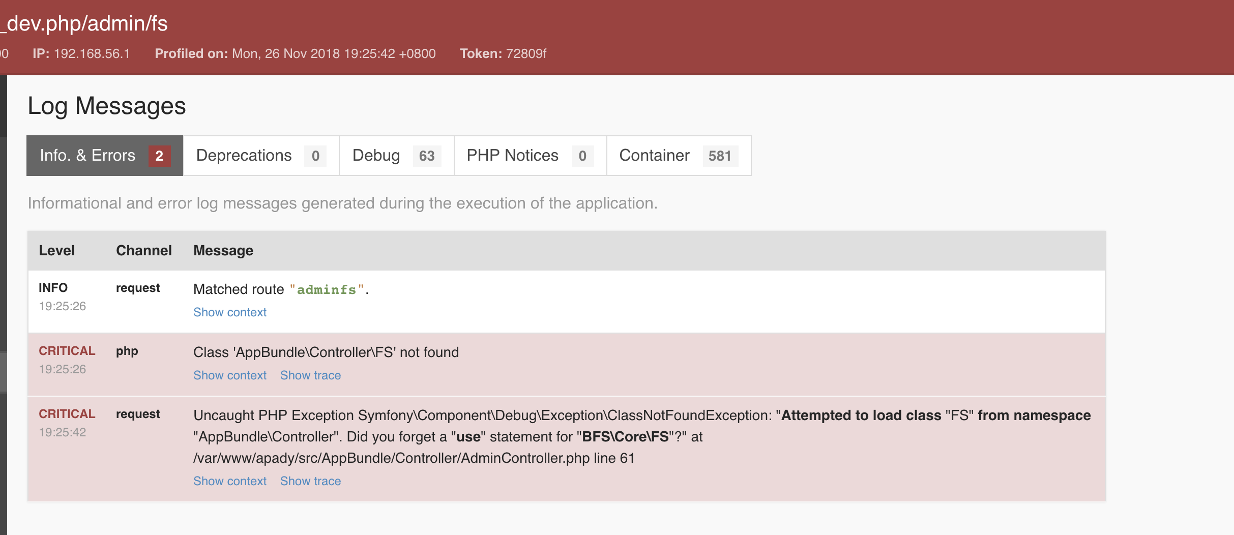 Classnotfound Exception Emerged When Using Class From Php Extension · Issue 29330 · Symfony
