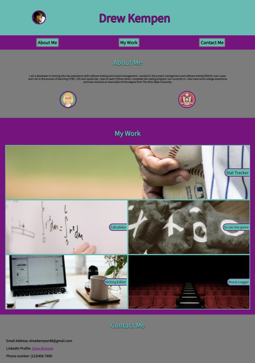 GitHub - dkempen98/Drew-Kempen-Portfolio: My Portfolio