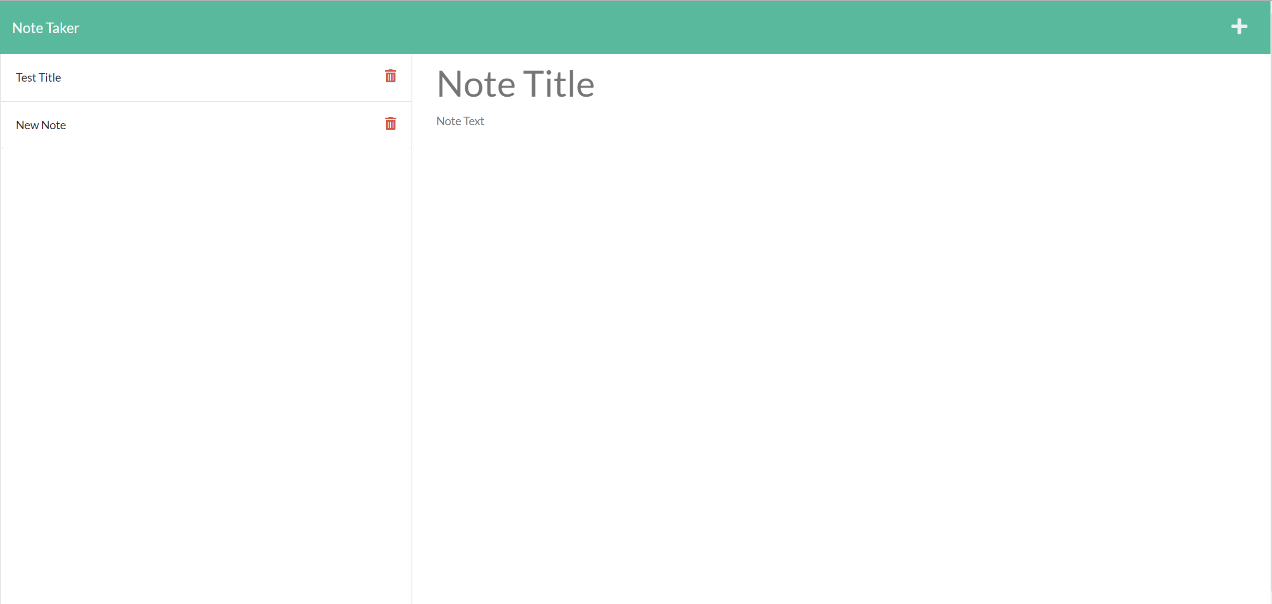 GitHub - dkempen98/note-taker: Note taking application with a simple layout system