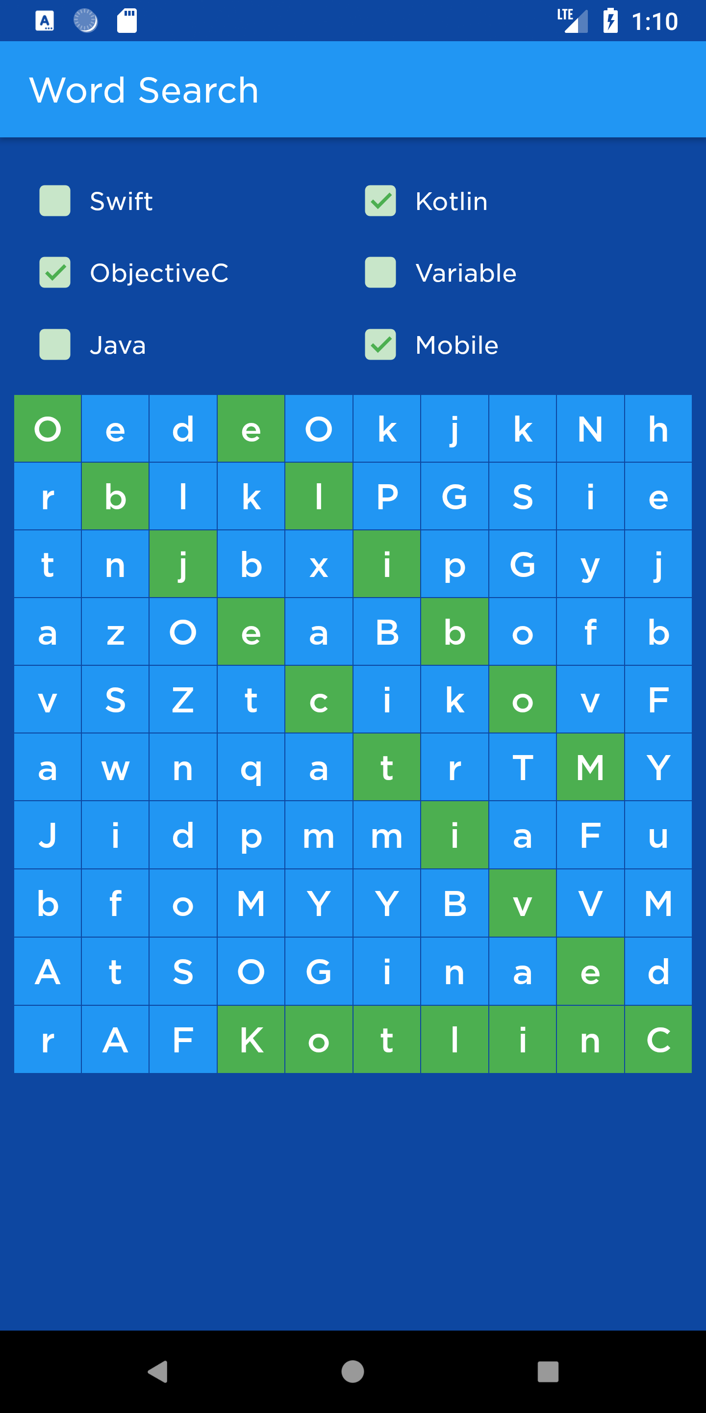 GitHub - Nataland/Word-Search: Your classic word search game