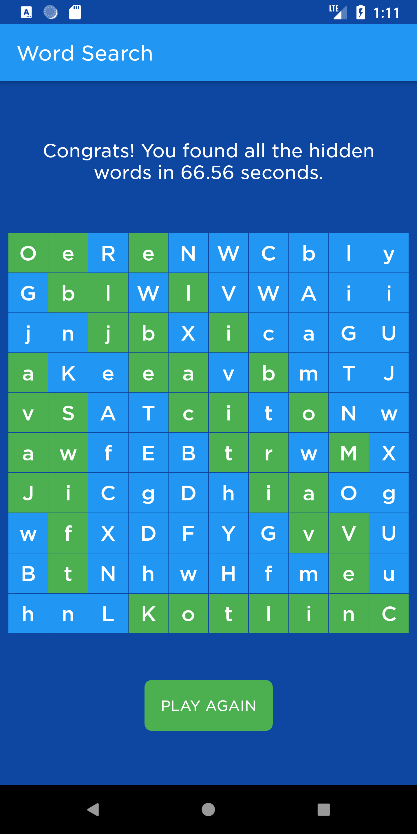 GitHub - Nataland/Word-Search: Your classic word search game