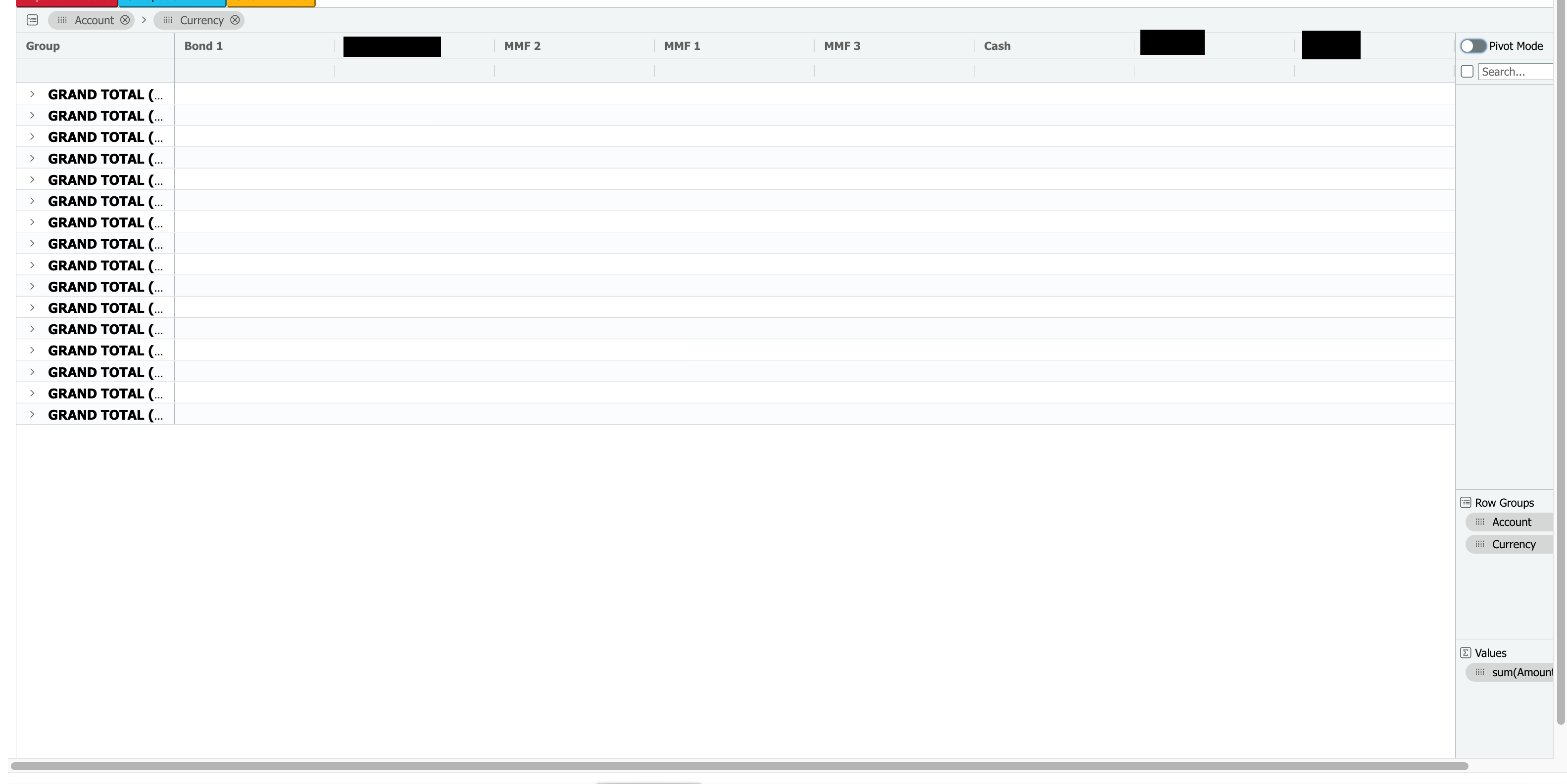 Grid is not switch back to normal view (flat data) after pivot is ...