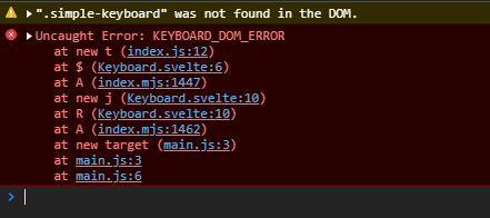 Using simple-keyboard with Svelte and Rollup not working · Issue #777 · hodgef/simple-keyboard ...