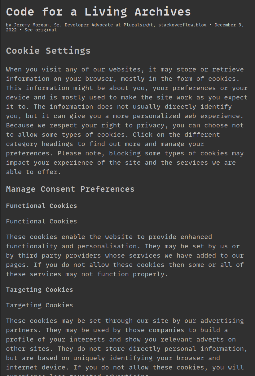 Do Not Parse Popups · Issue 1529 · Omnivore Appomnivore · Github