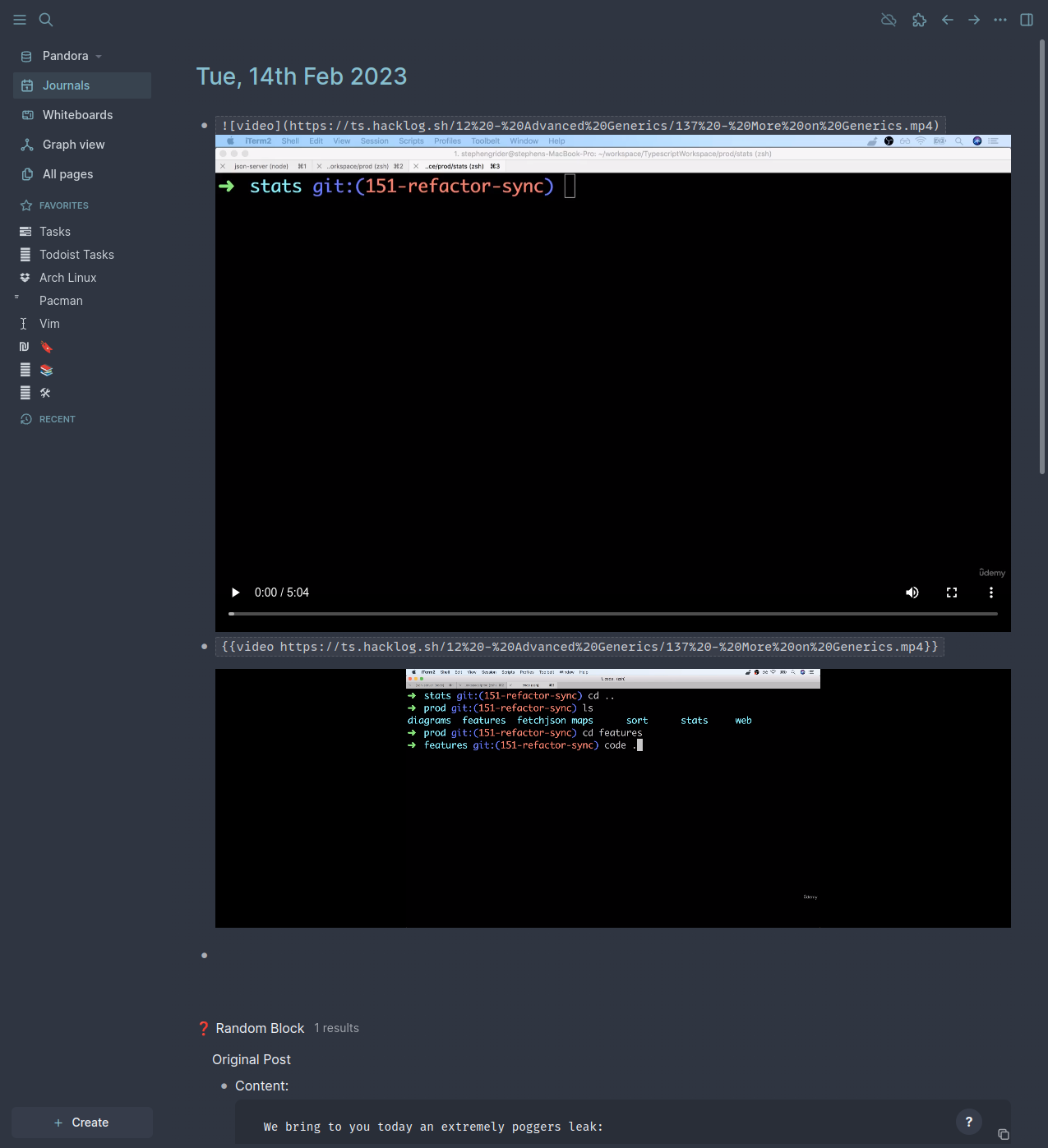 Different Video Embed Syntax Leads To Different Behaviour · Issue 8619 · Logseqlogseq · Github