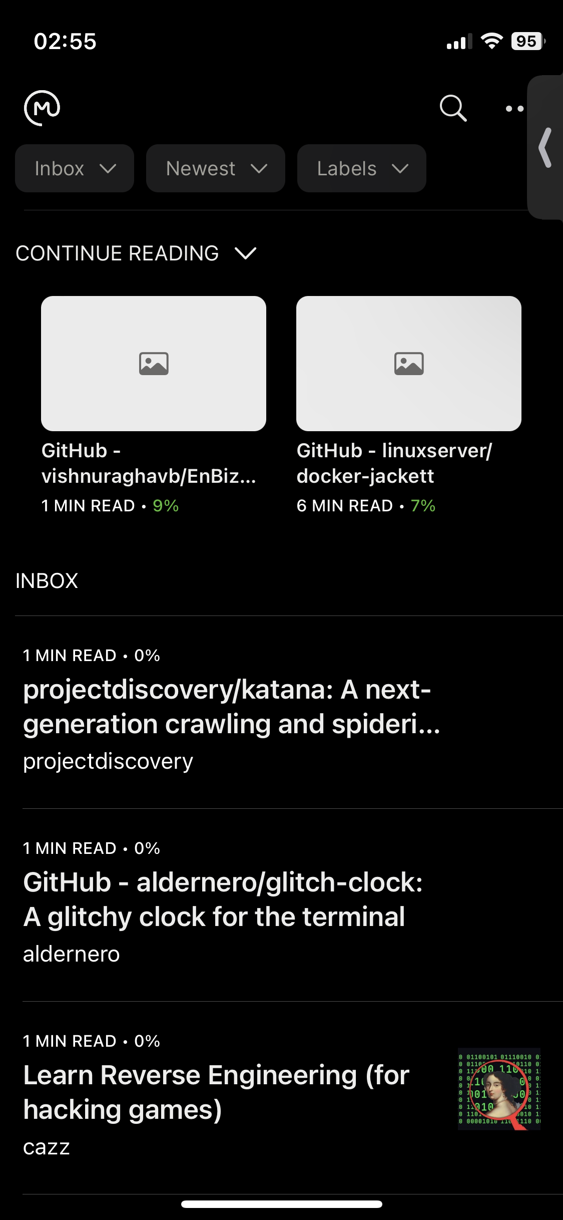 [mobile/iOS] GitHub cover images missing · Issue #2002 · omnivore-app/omnivore · GitHub
