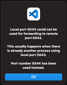 [Feature] Allow to suppress message about using different port because ...