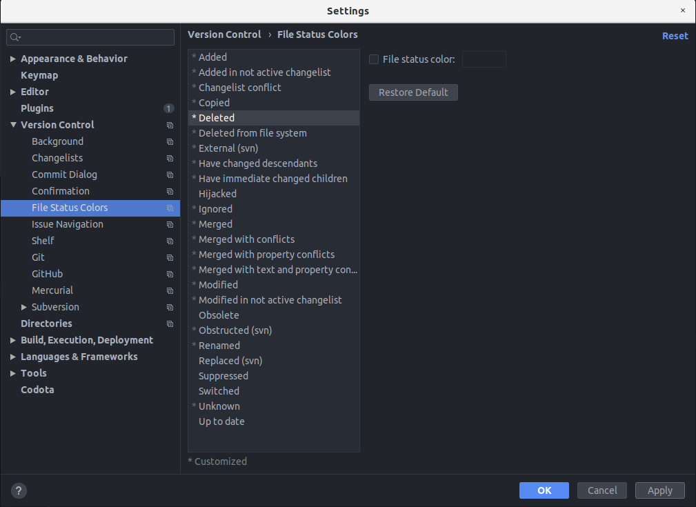 Broken Git Commit Window · Issue 112 · One Darkjetbrains One Dark Theme · Github