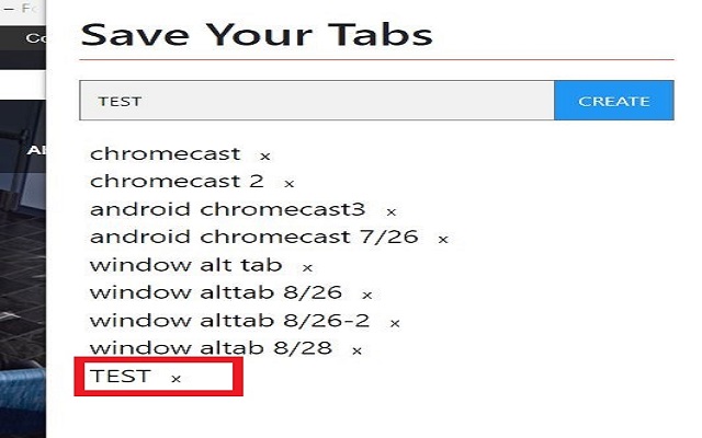 GitHub - JaeJang/SaveTabs