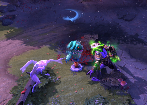 Faceless Void head and weapon missing during Time Lock silhouette ...