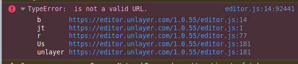 Unlayer doesn't work on development domains · Issue #100 · spatie/mailcoach-support · GitHub