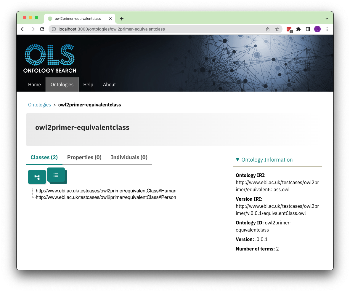 Equivalent classes do not show. · Issue #108 · EBISPOT/ols4 · GitHub