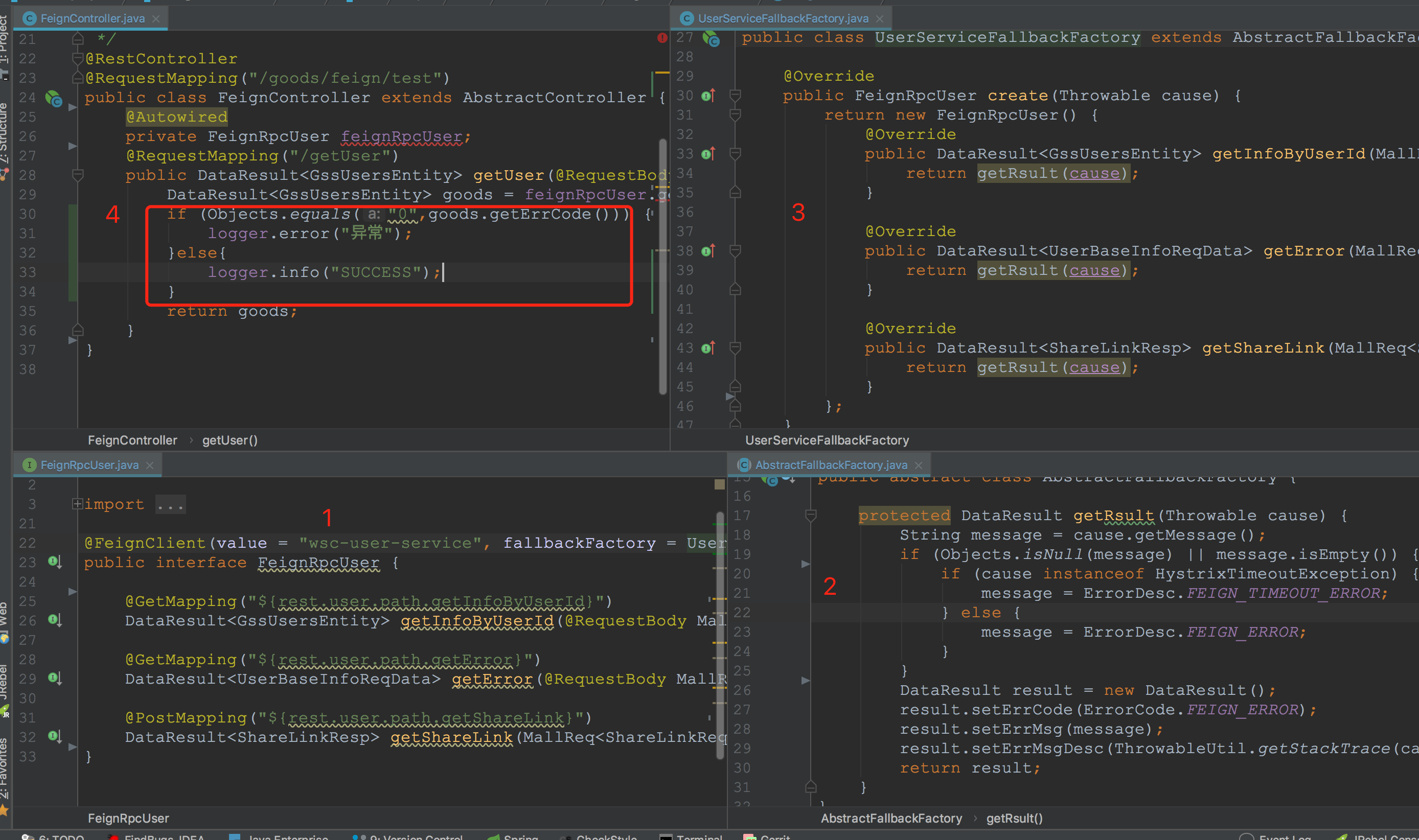 Using Fallbackfactory With Feignclient With Selected Method Implementation · Issue 681