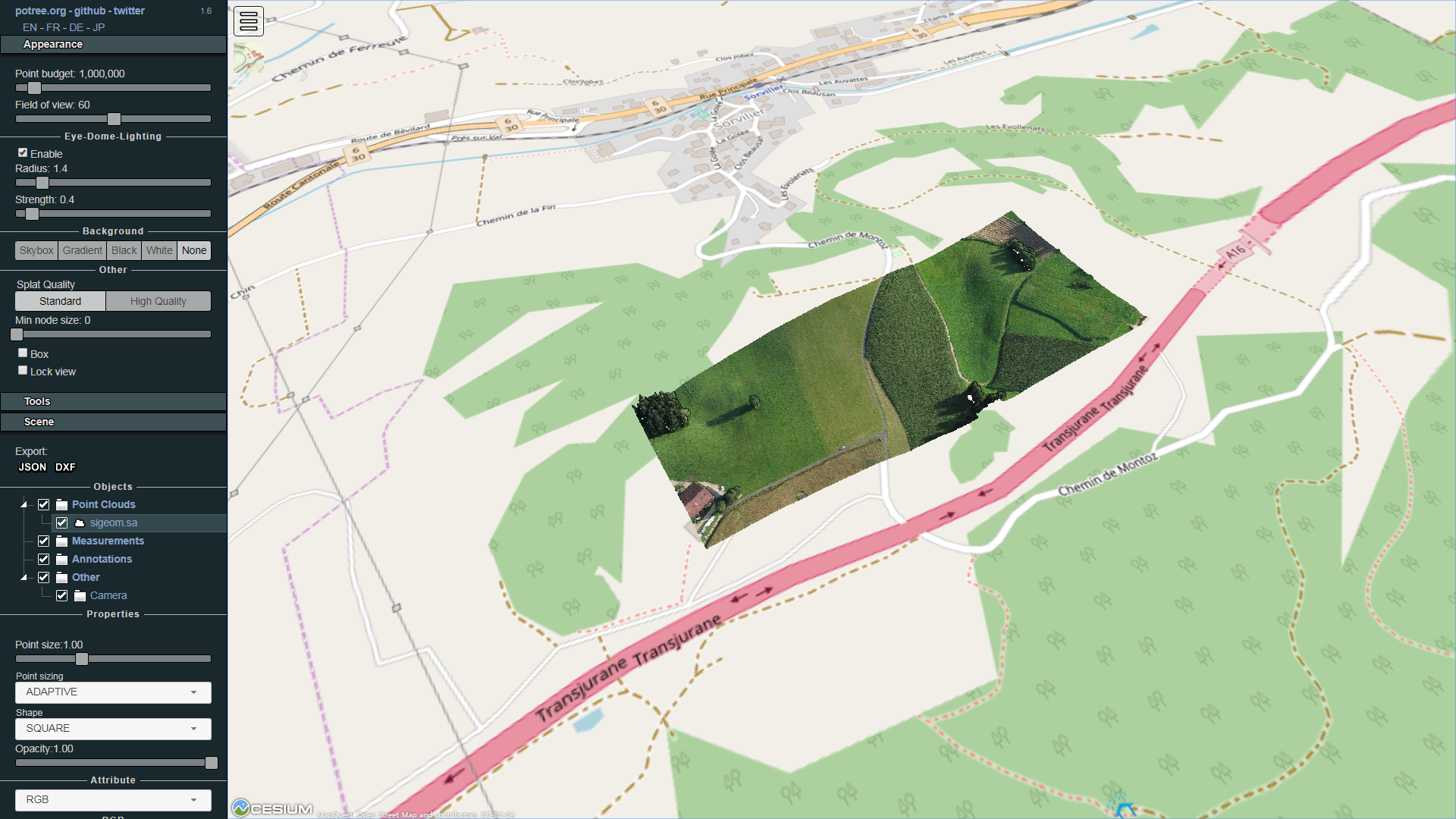 When I load point cloud in Cesium, CORS(Cross Origin Resource Sharing) Problem happend · Issue ...