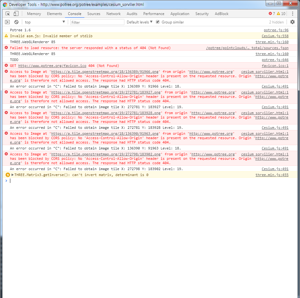 When I load point cloud in Cesium, CORS(Cross Origin Resource Sharing) Problem happend · Issue ...