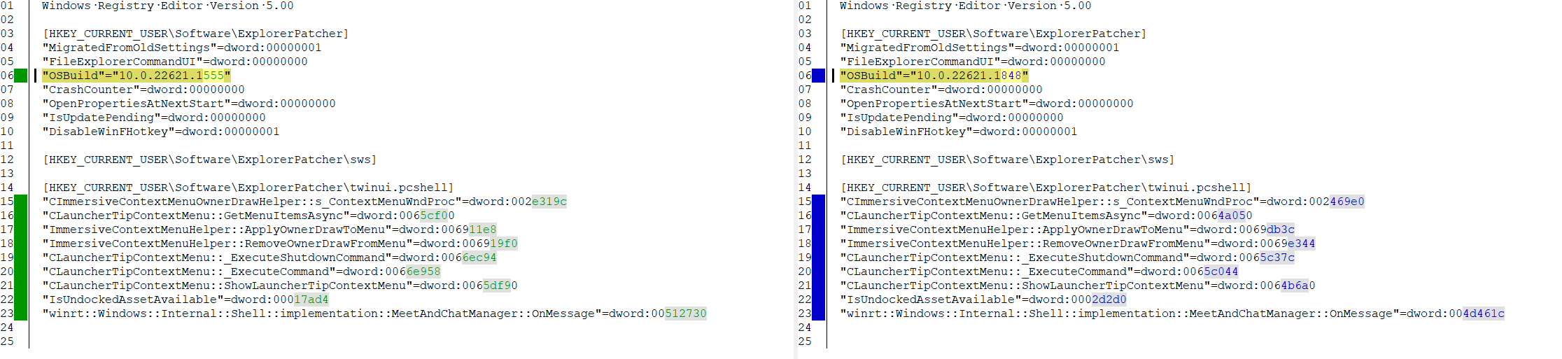 explorer patcher crash after every windows update · Issue #1556 ...
