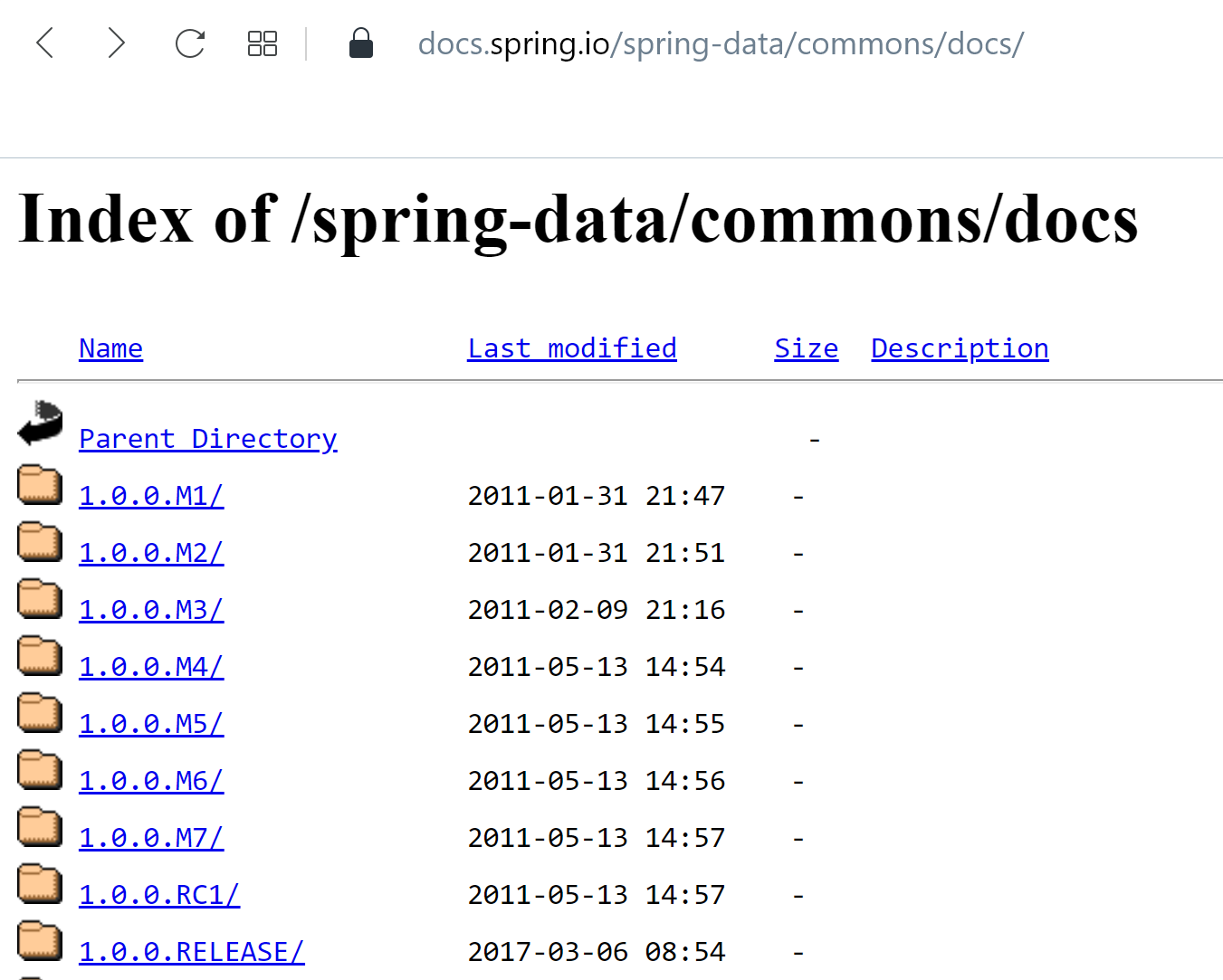 Show listed the Spring Data Commons project within the Spring Data page · Issue #1006 · spring ...