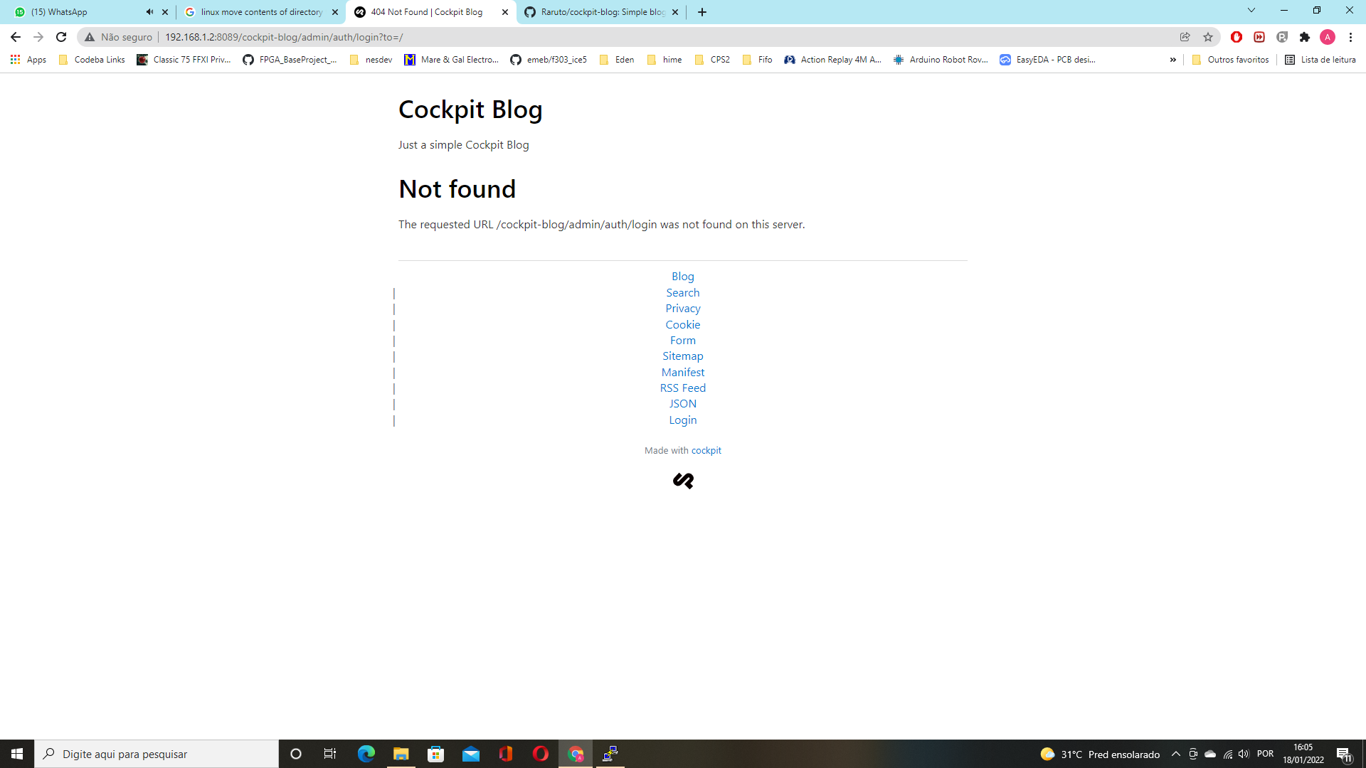 Cockpit installer script · Issue #1 · Raruto/cockpit-blog · GitHub