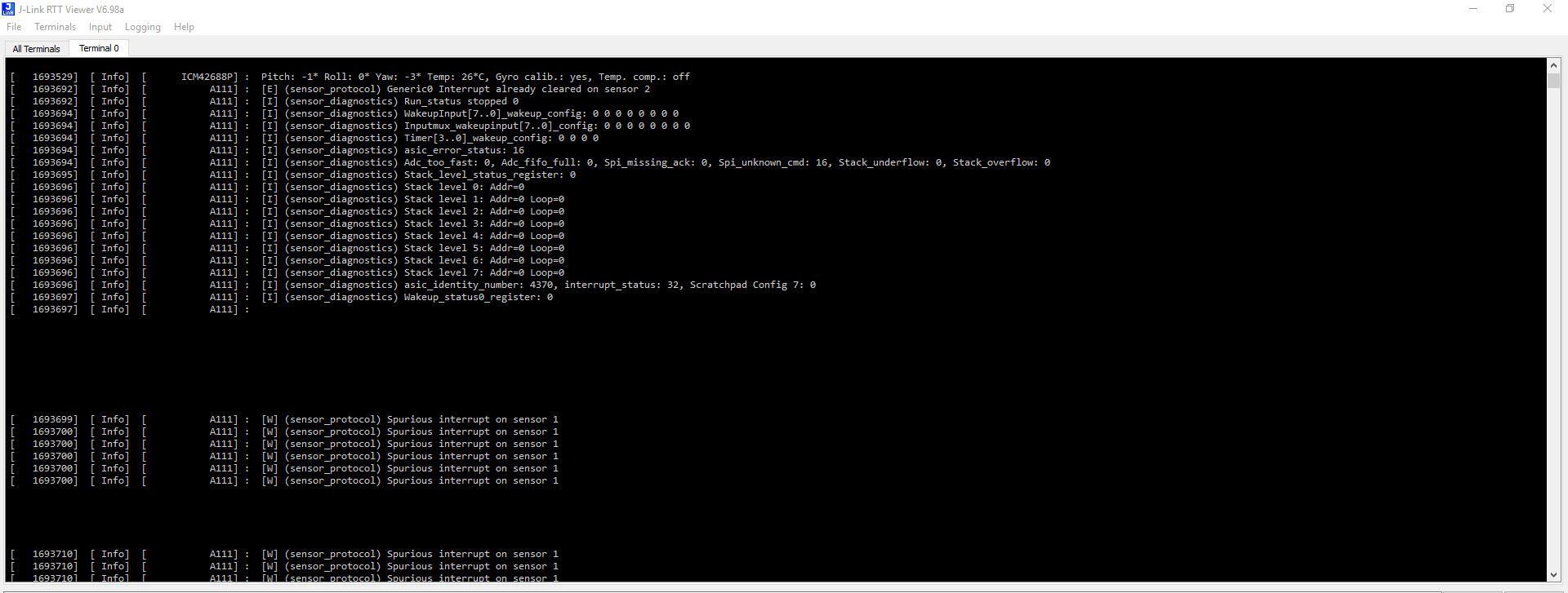 Unexpected Interrupt From One Of The Two A111 Radars · Issue 95 · Acconeer Acconeer Python