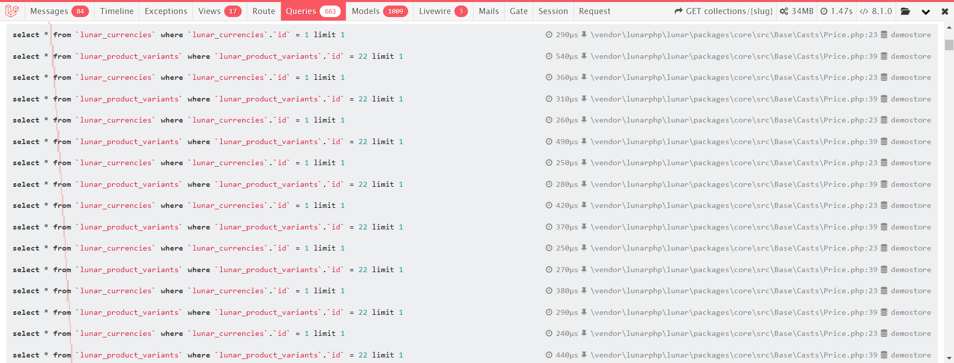 Currency bottleneck - having multiple currencies drastically increases query count · lunarphp ...