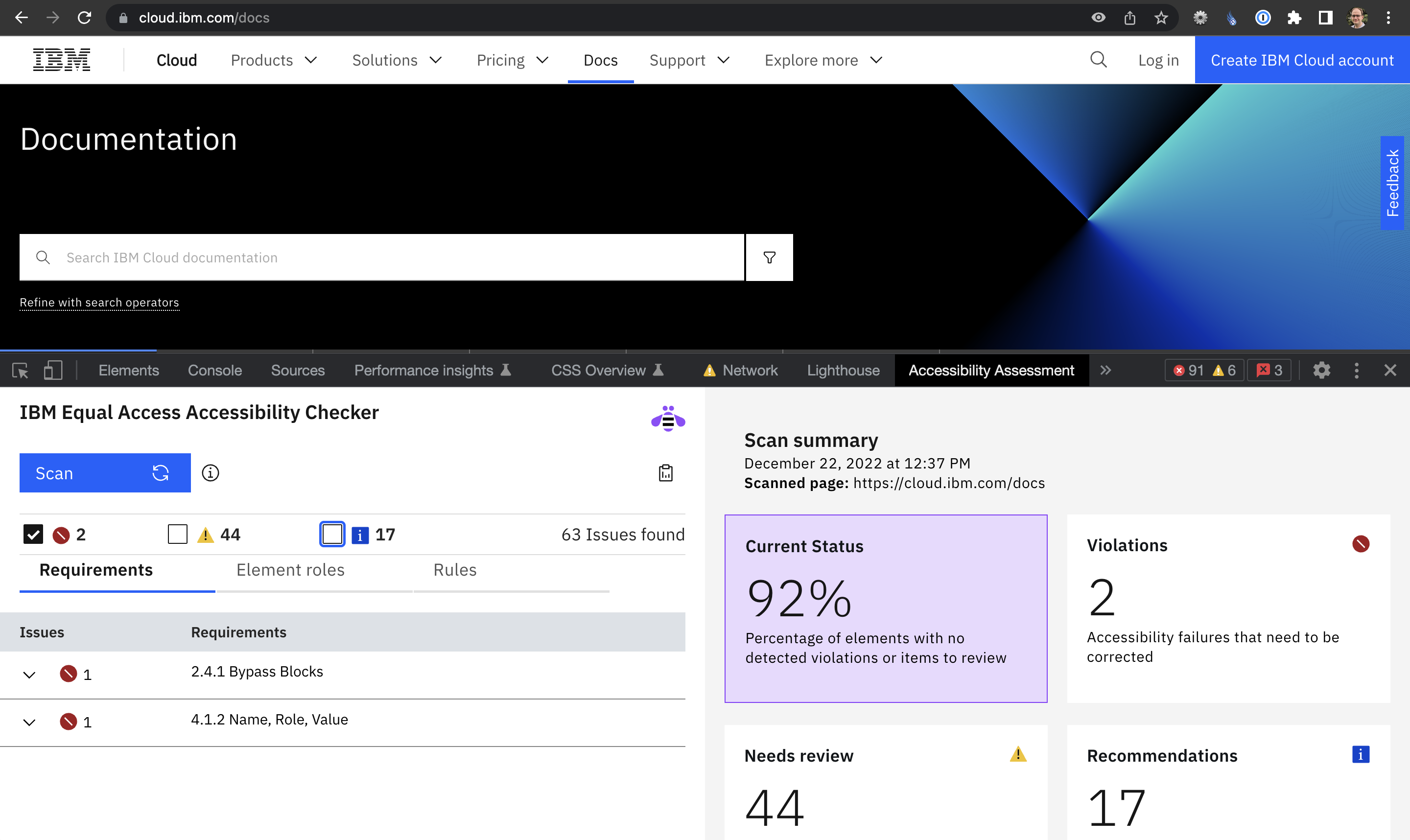 [Masthead]: A11y - Hyperlink has no link text, label or image with a text alternative · Issue ...