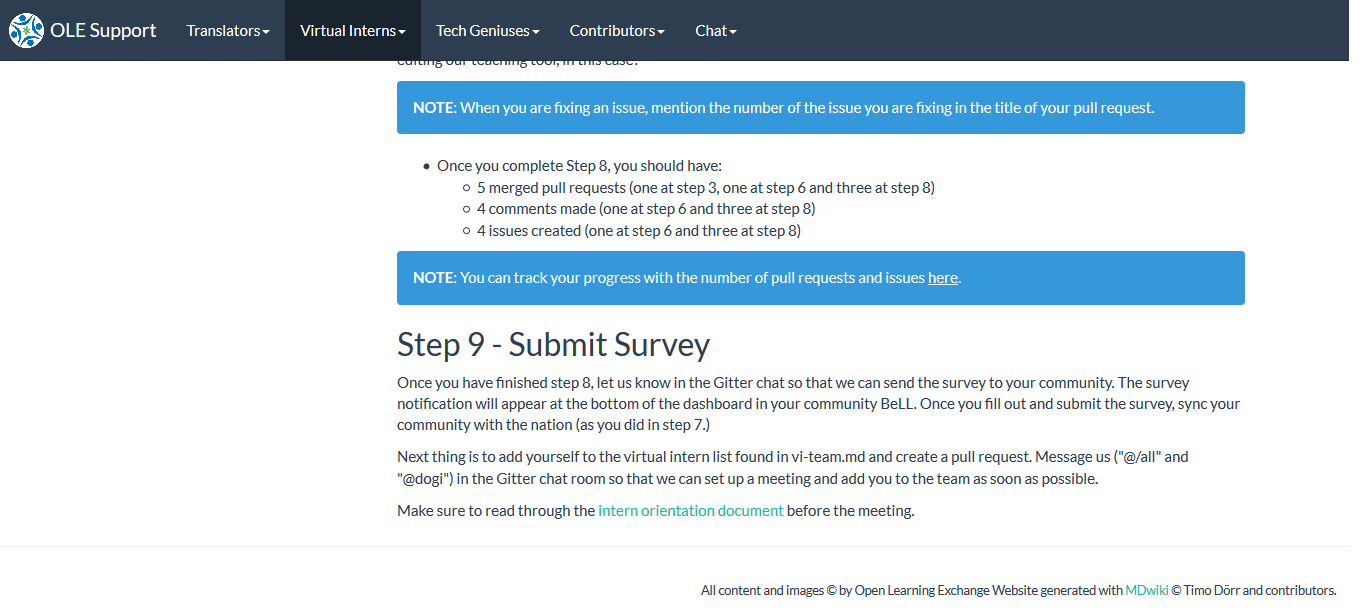 First Steps Page Link to MDWiki · Issue #1804 · open-learning-exchange ...