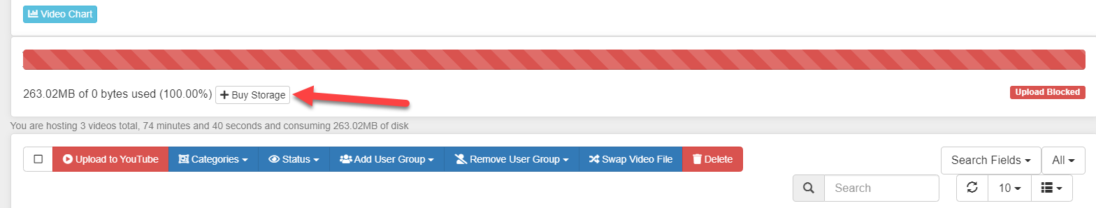 Disk Quota plugin configuration · Issue #7162 · WWBN/AVideo · GitHub