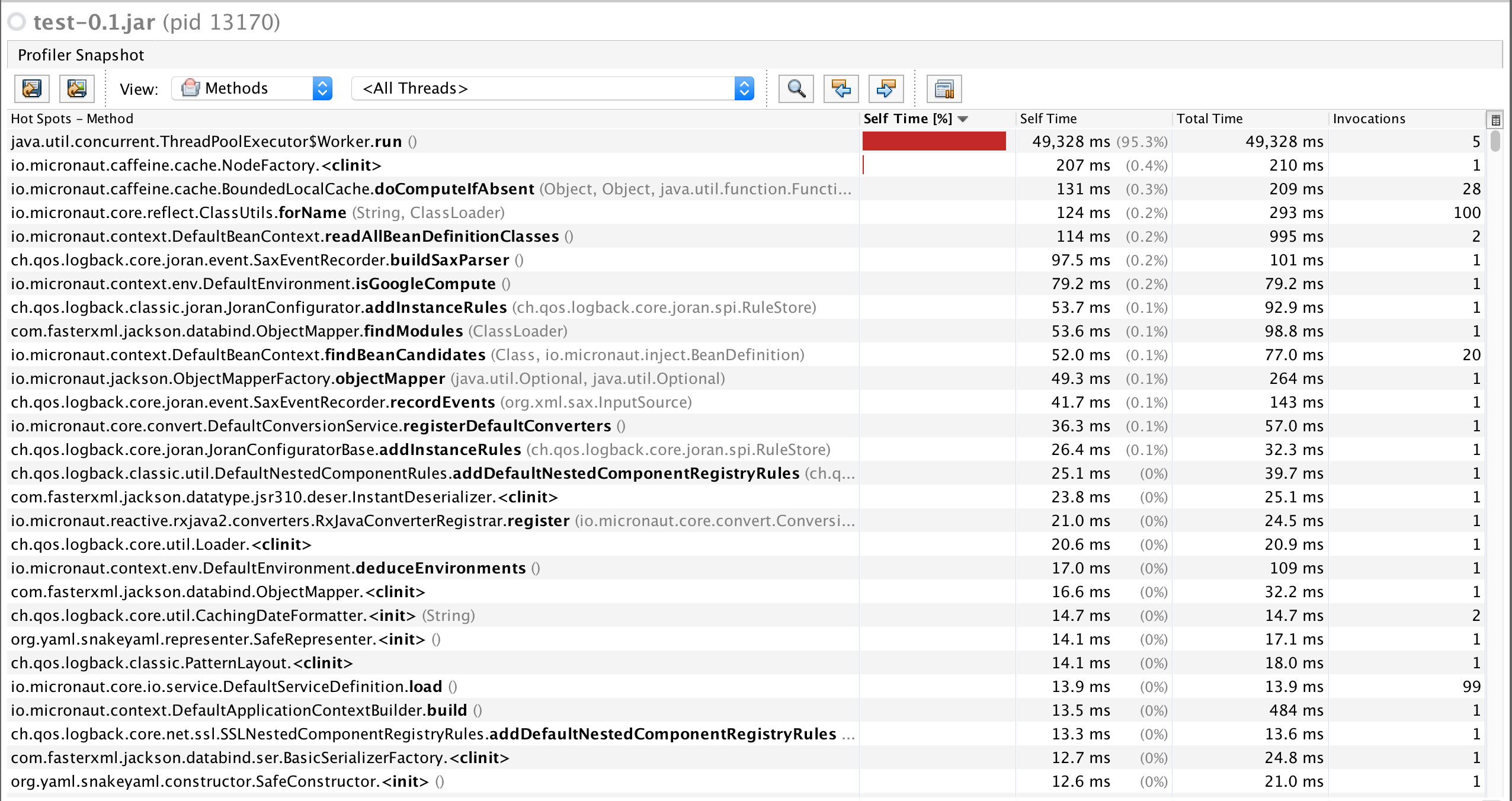 Improve startup speed for CLI applications