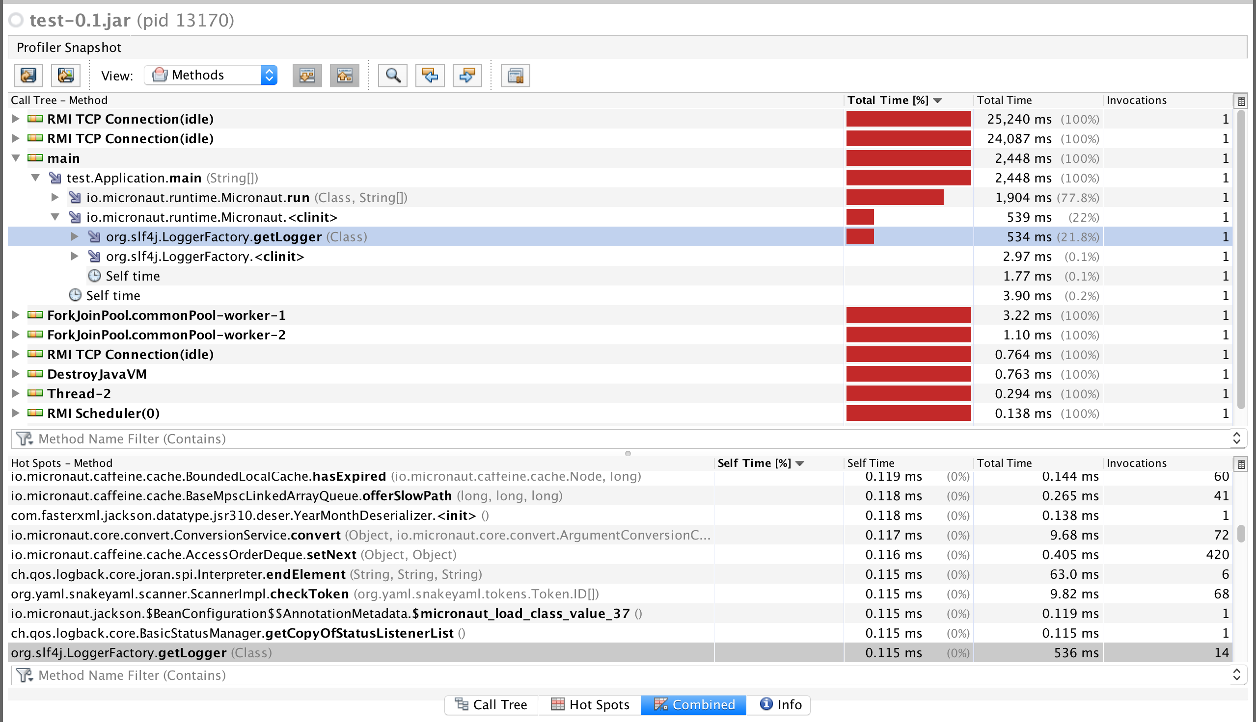 Improve startup speed for CLI applications
