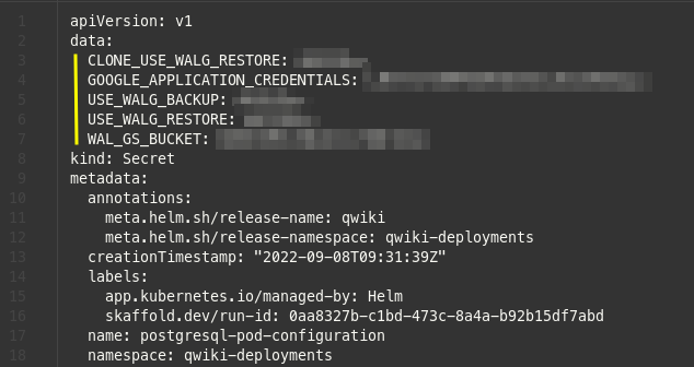 Question on wal-g wrong folder names in s3/gcs bucket (cluster uid is omitted in path, namespace ...
