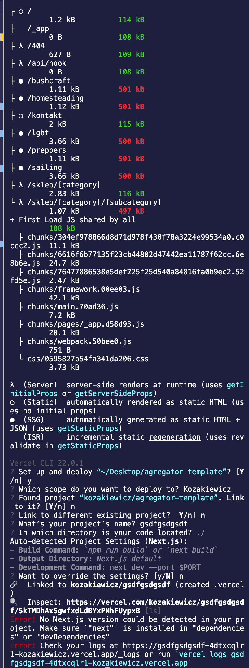 No Next.js version could be detected in your project. · vercel next.js · Discussion #26612 · GitHub