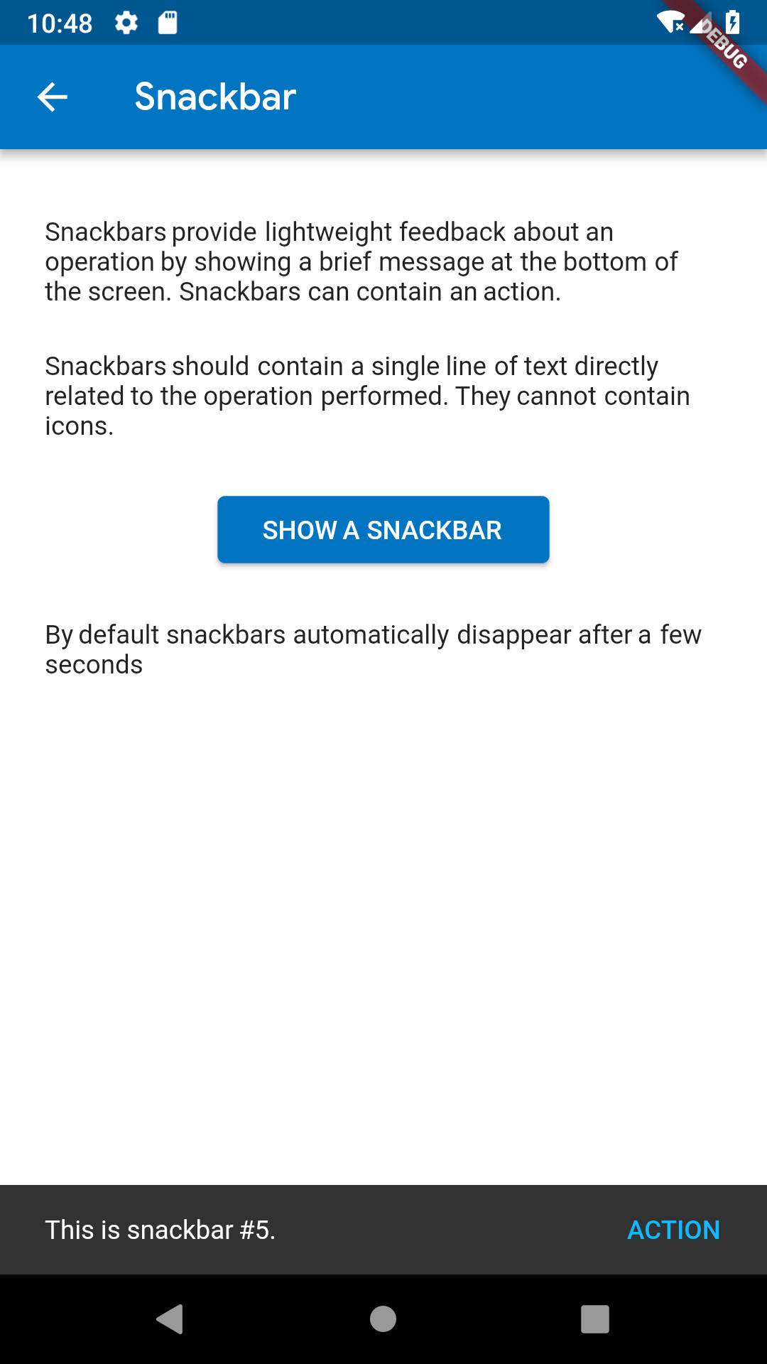 Snackbar appearance doesn't match Material spec · Issue #21220 ...