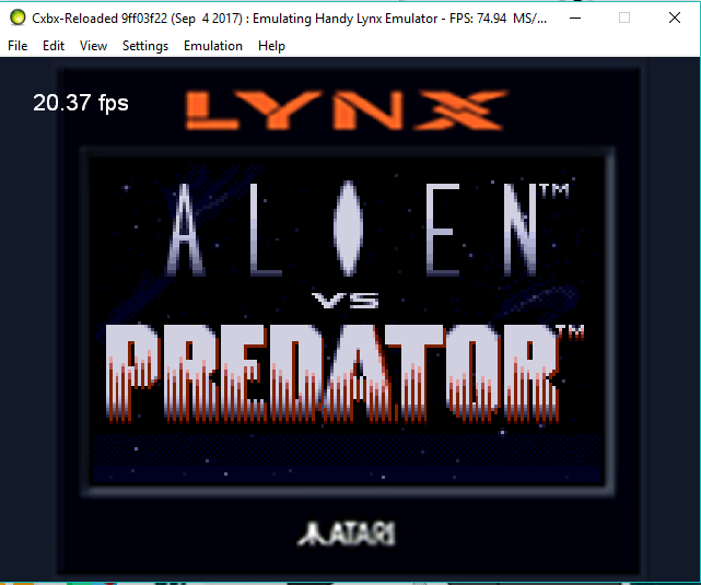 Handy Lynx Emulator [Handyx] [Homebrew] · Issue #327 · Cxbx-Reloaded ...