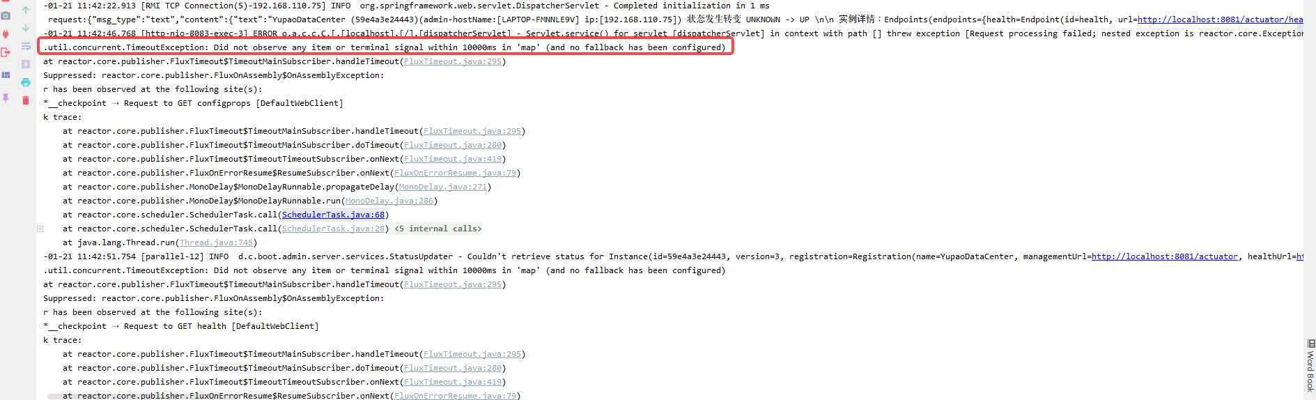 Database connection pool leak (alibaba.druid.pool ) · Issue #1888 · codecentric/spring-boot ...